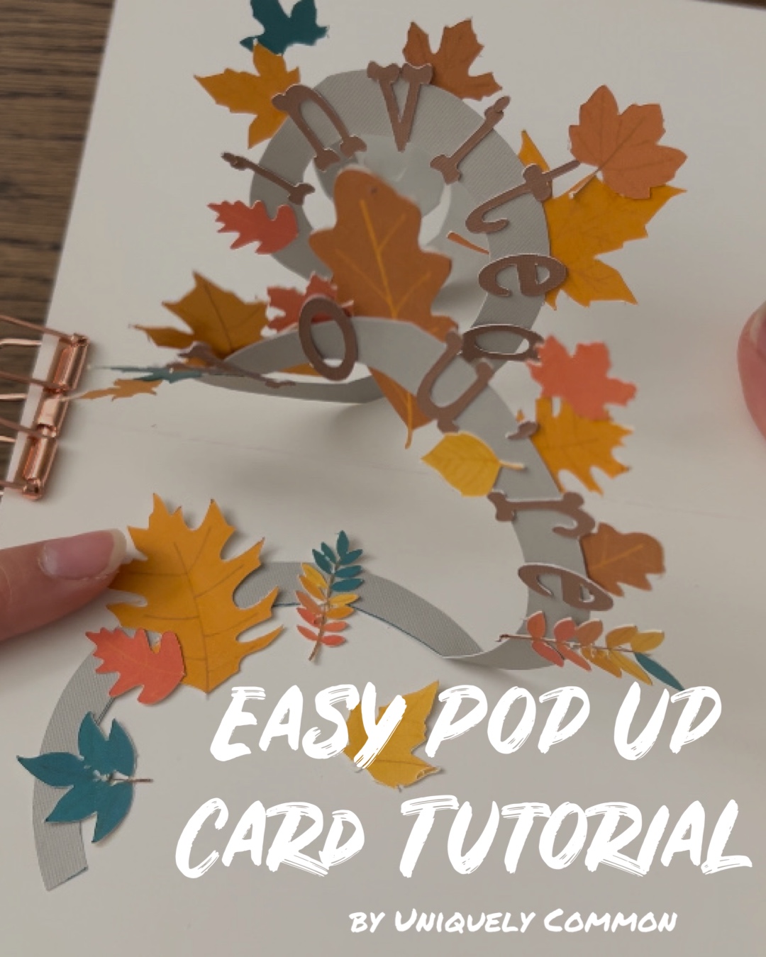 Easy Pop Up Card Tutorial - UniquelyCommon